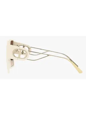Dior Oversized Square Frame Sunglasses - Brown