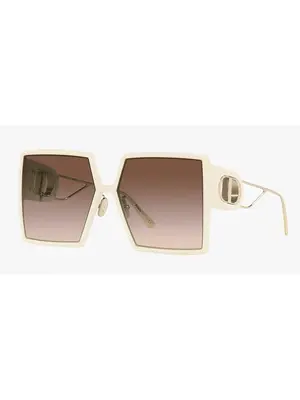Dior Oversized Square Frame Sunglasses - Brown