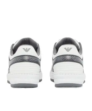 Emporio Armani Two-tone Logo Sneakers