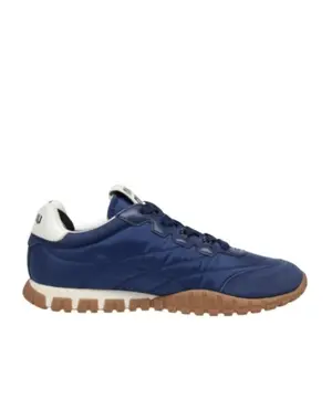 Miu Miu Low-top Sneakers With Lettering Detail - Blue