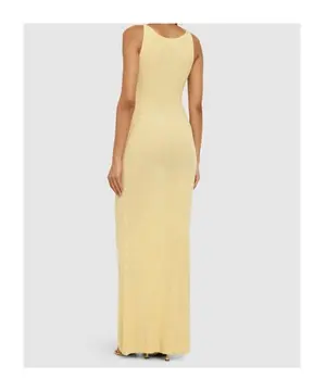 AYA MUSE Sleeveless Cutout Maxi Dress