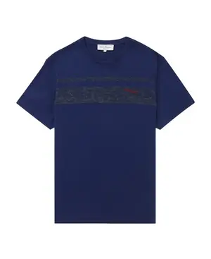 FERRAGAMO Logo T-shirt - Blue