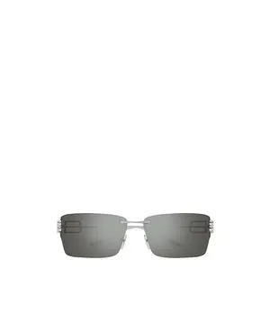 Balenciaga Rectangle Frame Sunglasses - Gray
