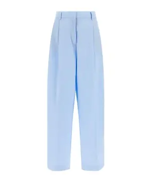 Fabiana Filippi High-waisted Pleated Wide-leg Tailored Trousers