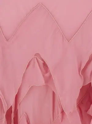 Blumarine Sleeveless Ruffled Maxi Dress