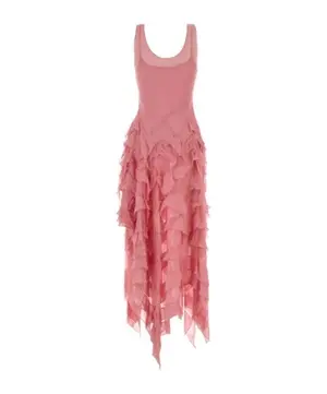 Blumarine Ruffled Dresses
