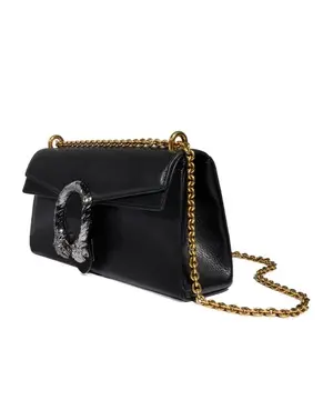 Gucci Dionysus Chain Shoulder Bag - Black