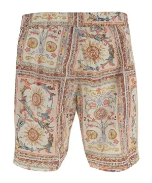 Just Cavalli Printed Straight-sided Shorts