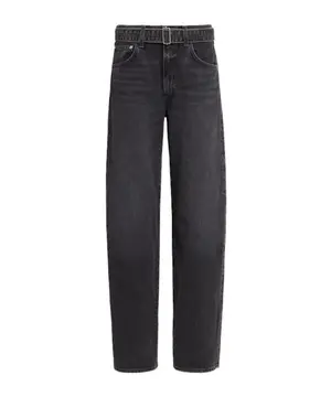 AGOLDE Tapered Hem Wide-leg Jeans