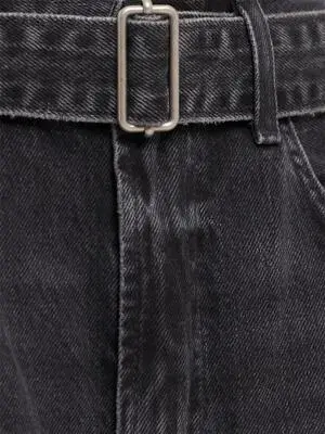 AGOLDE Tapered Hem Wide-leg Jeans