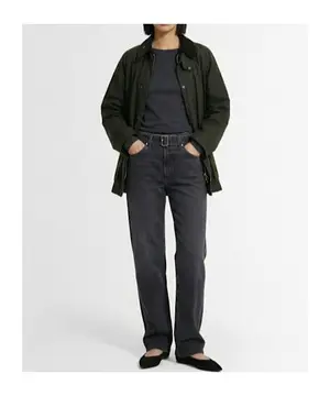 AGOLDE Tapered Hem Wide-leg Jeans
