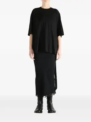 Rick Owens Crew Neck T-shirt - Black