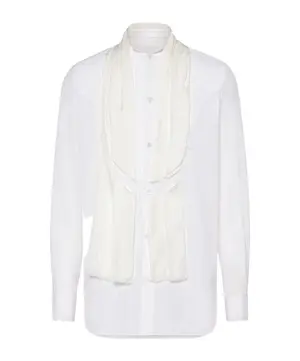 MAISON MARGIELA Scarf Tailored Shirt