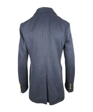 CIRCOLO 1901 Double-breasted Blazer With Front Button Closure - Black