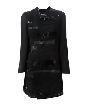Junya Watanabe Single Breasted Blazer With Patchwork Design