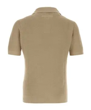 Zegna Knit Short-sleeve T-shirt - Brown