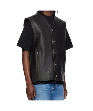 Alexander Wang Boxy Moto Vest