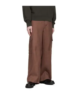 Marni Brown Cargo Trousers