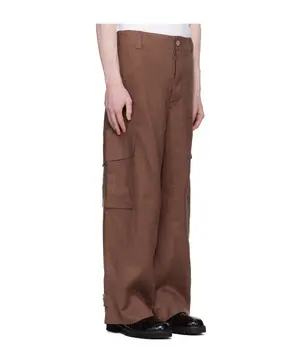 Marni Brown Cargo Trousers