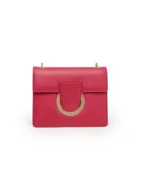 FERRAGAMO Gancini Shoulder Bag - Red