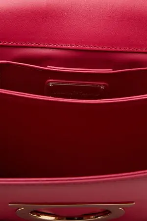 FERRAGAMO Gancini Shoulder Bag - Red