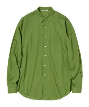 Auralee Super Fine Cotton Lawn Shirt - No