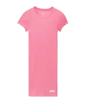 Alexander Wang Ribbed Cotton Mini Dress