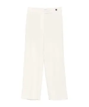 Brunello Cucinelli Pleated Straight-leg Trousers - White