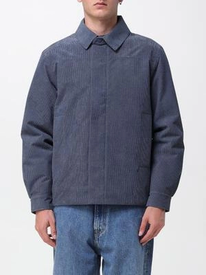 K-WAY Corduroy Jacket With Turn-down Collar And Buttoned Cuffs