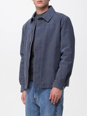 K-WAY Corduroy Jacket With Turn-down Collar And Buttoned Cuffs