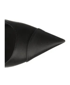 JIMMY CHOO Brigitte 120 Satin Stiletto Pumps - Black