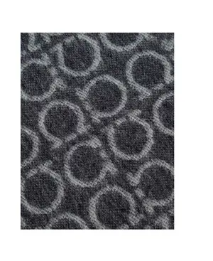 FERRAGAMO Logo Scarf - Black