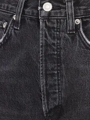 AGOLDE Amryn Mid-rise Straight Leg Jeans - Black