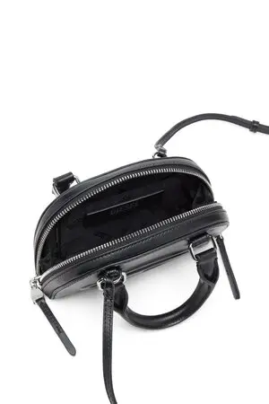 DIESEL® 1dr Dome Mini Crossbody Bag - Black