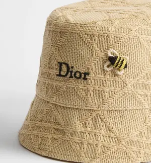 Dior Cannage Teddy-d Small Brim Bucket Hat