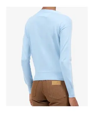 MAISON MARGIELA V-neck Buttoned Cardigan - Blue