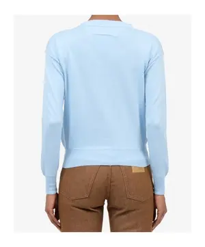 MAISON MARGIELA V-neck Buttoned Cardigan - Blue