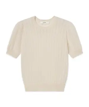 FRAME Short Sleeve Crewneck Jumper