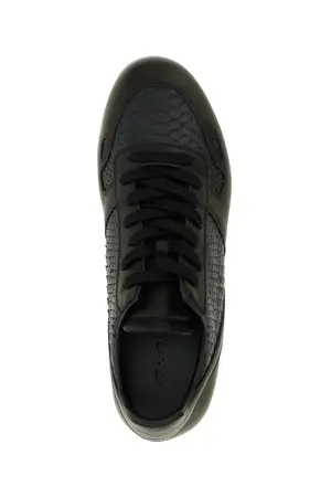 Rick Owens Low-top Lace-up Sneakers - Black
