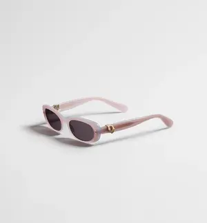 Dior Oval Full Rim Sunglasses - Black