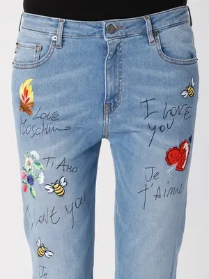 Moschino Printed Jeans