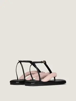 Givenchy Boudoir Padded Flat Sandals - Black/pink