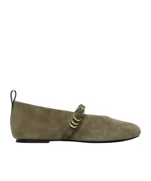RAG  BONE Rag & Bone Spire Suede Mary Jane Flats
