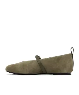 RAG  BONE Rag & Bone Spire Suede Mary Jane Flats