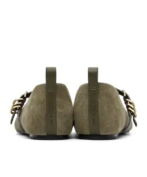 RAG  BONE Rag & Bone Spire Suede Mary Jane Flats