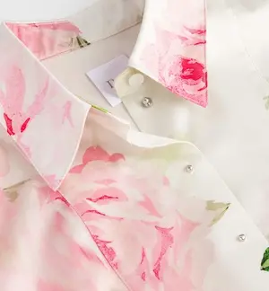 Dior Mid-length Belted Shirtdress With Floral Print