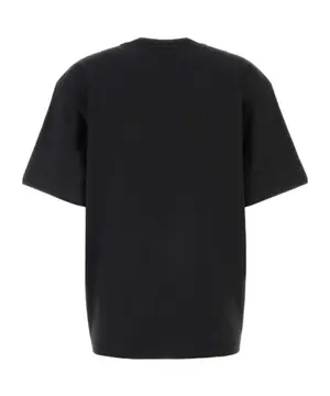 GANNI Embroidered Logo T-shirt - Phantom