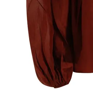 Zimmermann Aster Ruffled Peasant Top - Red
