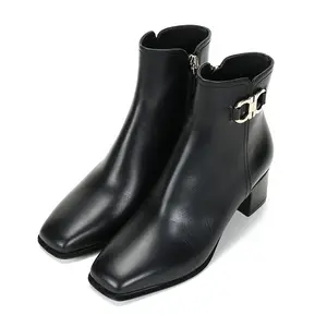 FERRAGAMO Cassaro Series Ankle Boots