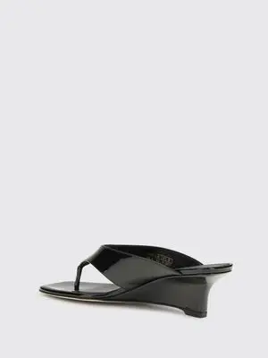 STUART WEITZMAN Vinnie Wedge Thong 50 - Black